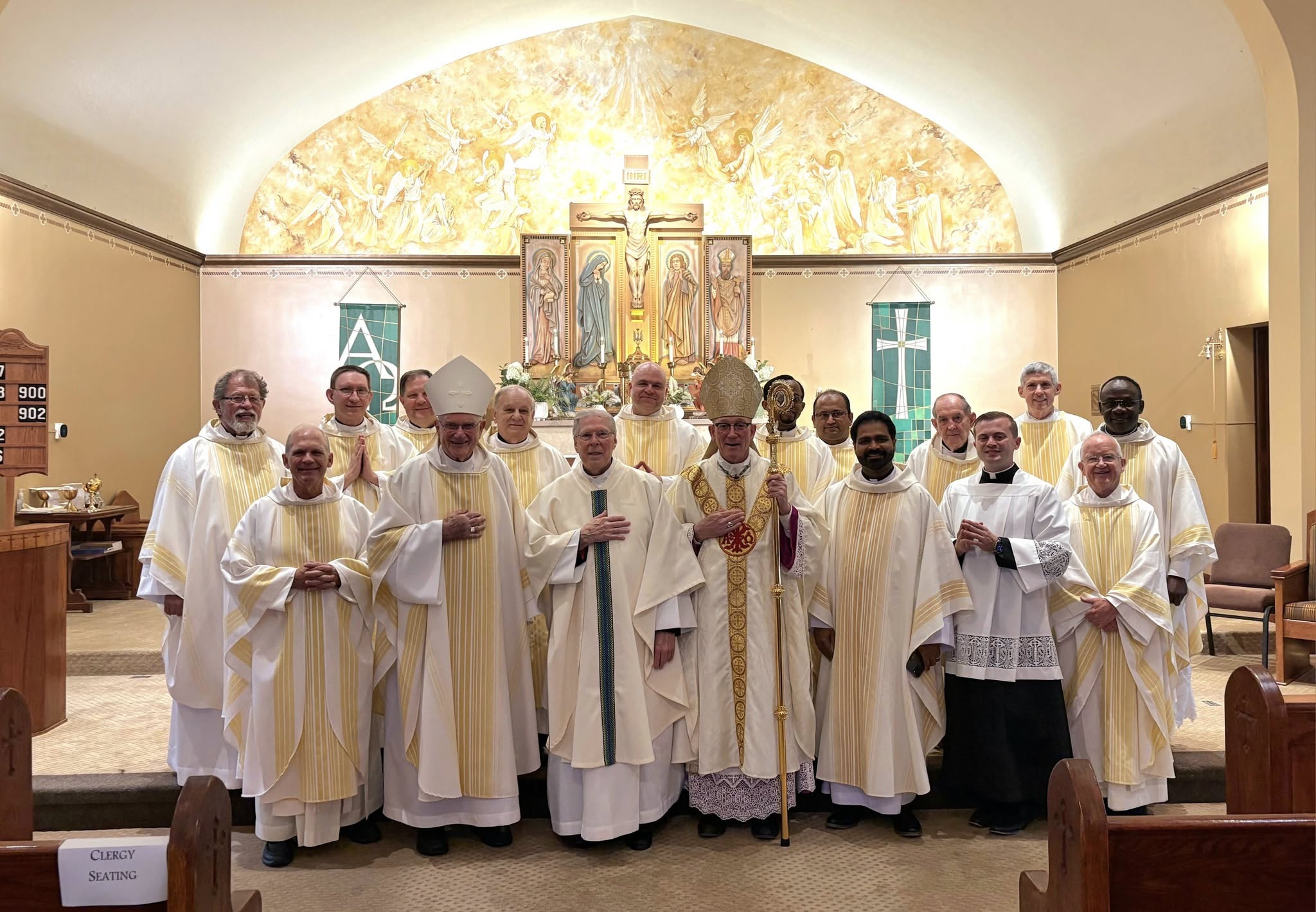 Celebrating Monsignor Varone - Saint Denis Roman Catholic Church